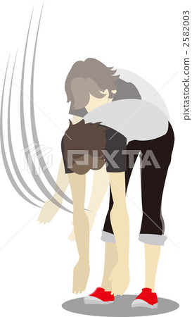 human, person, anteflexion - Stock Illustration [2582003] - PIXTA