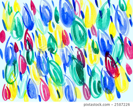 illustration, rain drop, bright - Stock Illustration [2587226] - PIXTA