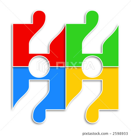 let me see, question-mark, question marks - Stock Illustration [2598933 ...