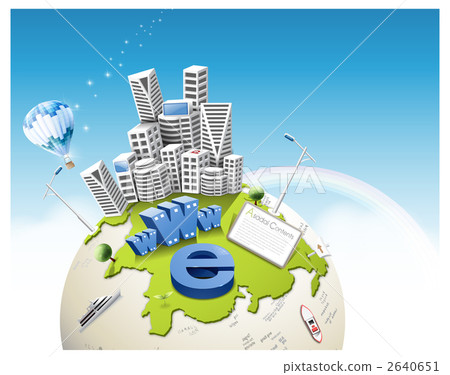 Business Utopia _1043992_010 - Stock Illustration [2640651] - PIXTA