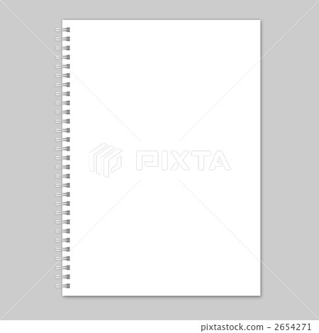 Notes Plain Spring (Background: Gray) - Stock Illustration [2654271 ...