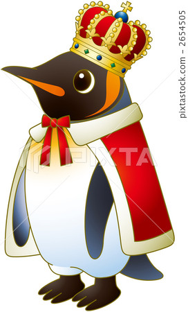 King penguin crown cape - Stock Illustration [2654505] - PIXTA