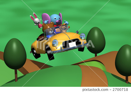 Drive together - Stock Illustration [2700718] - PIXTA