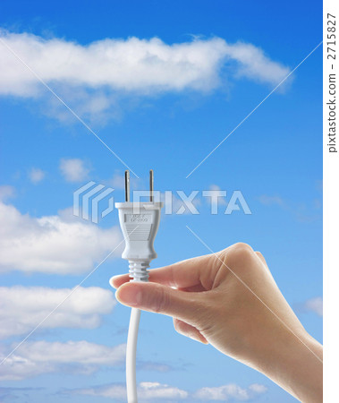 Hand with electric cord - Stock Illustration [2715827] - PIXTA