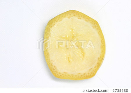 Sliced banana cross section - Stock Photo [2733288] - PIXTA