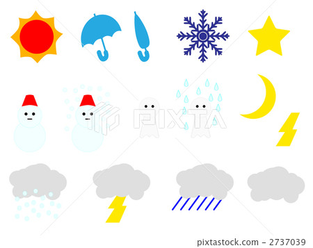 Weather Mark - Stock Illustration [2737039] - PIXTA
