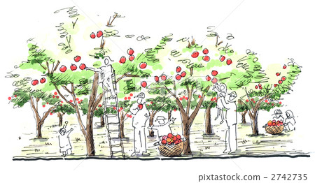 Apple hunting - Stock Illustration [2742735] - PIXTA