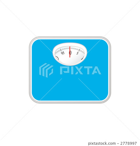 Illustration of scale and health meter - Stock Illustration [2778997 ...