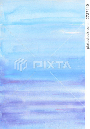 Watercolor painting (gradation blue purple) - Stock Illustration ...
