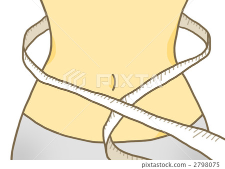 hip, waist, constriction - Stock Illustration [2798075] - PIXTA