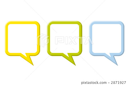 speech balloon, spout out, spurt out - Stock Illustration [2871927] - PIXTA