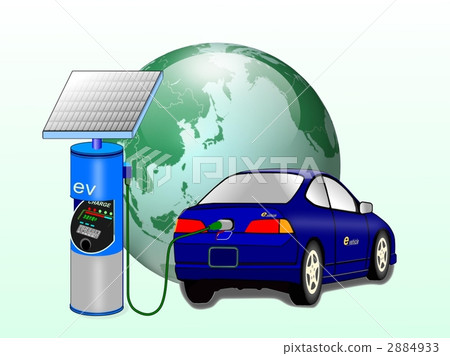 Promotion of ev promotion globally - Stock Illustration [2884933] - PIXTA