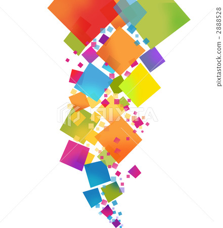 Square Stream ~ White Background - Stock Illustration [2888528] - PIXTA