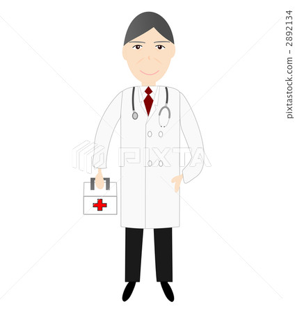 Middle-aged doctor - Stock Illustration [2892134] - PIXTA