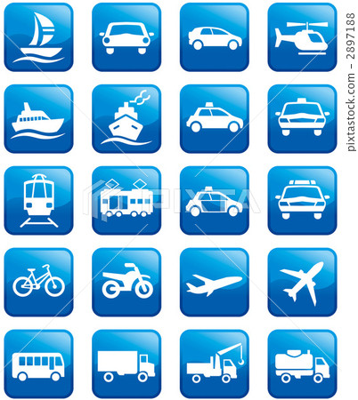 圖標車輛運輸-插圖素材 [2897188] - PIXTA圖庫