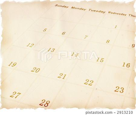 Old calendar - Stock Illustration [2913210] - PIXTA