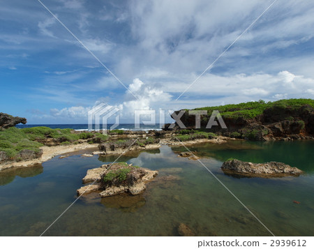 Guam Inalahan natural pool - Stock Photo [2939612] - PIXTA