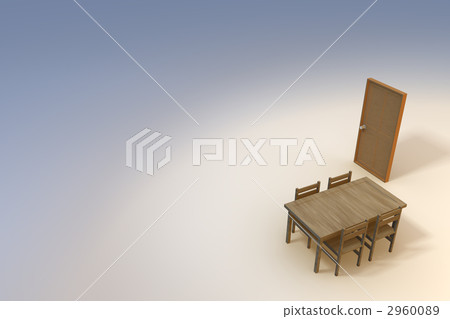 Door table - Stock Illustration [2960089] - PIXTA