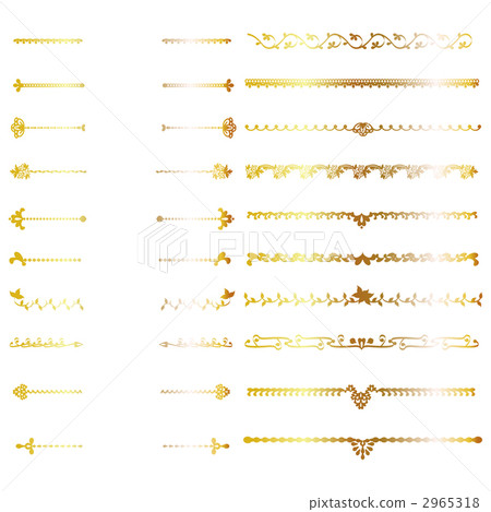 ruled line, decorative border, decoration line - Stock Illustration ...