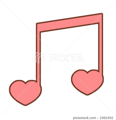 Heart shaped note - Stock Illustration [2982892] - PIXTA