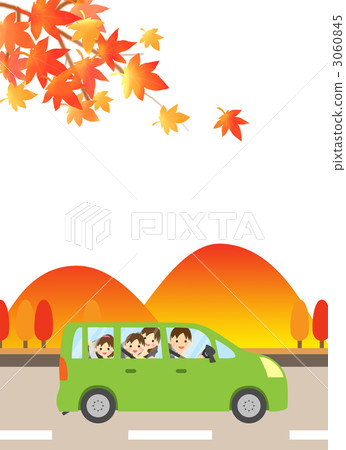 Fall Drive - Stock Illustration [3060845] - PIXTA
