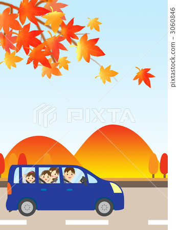Fall Drive - Stock Illustration [3060846] - PIXTA