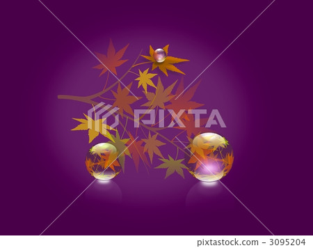 Maples and soap bubbles - Stock Illustration [3095204] - PIXTA