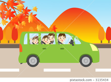 Fall Drive - Stock Illustration [3135434] - PIXTA