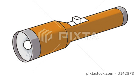 Disaster prevention equipment (flashlight) - Stock Illustration ...