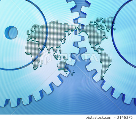 World gear - Stock Illustration [3146375] - PIXTA
