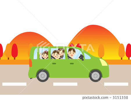 Fall Drive - Stock Illustration [3151338] - PIXTA
