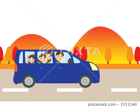 Fall Drive - Stock Illustration [3151340] - PIXTA