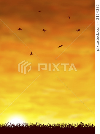 Sunset gobo - Stock Illustration [3154385] - PIXTA