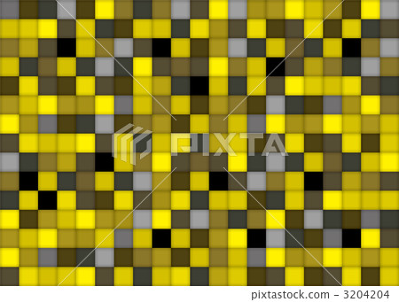 Square Pattern Yellow _ Shadow (1 Mass) - Stock Illustration [3204204 ...