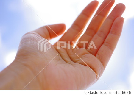 Handing hand - Stock Illustration [3236626] - PIXTA