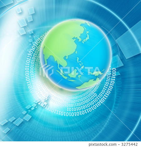 cyber, earth, globe - Stock Illustration [3275442] - PIXTA