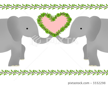 elephant, elephants, lease - Stock Illustration [3332298] - PIXTA