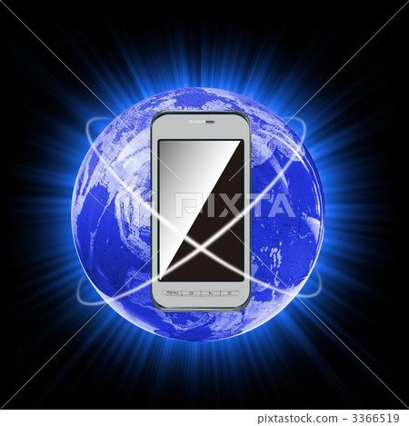 Mobile phone 011 - Stock Illustration [3366519] - PIXTA