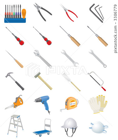 Various tools - Stock Illustration [3386779] - PIXTA