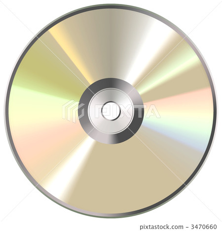 compact disc, dvd, compact disk - Stock Illustration [3470660] - PIXTA