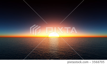 sunrise, sunup, sunset - Stock Illustration [3568705] - PIXTA