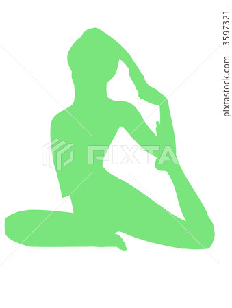 dove pose, fitness, training - Stock Illustration [3597321] - PIXTA