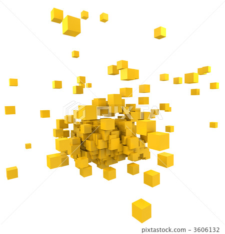 Yellow blocs - Stock Illustration [3606132] - PIXTA