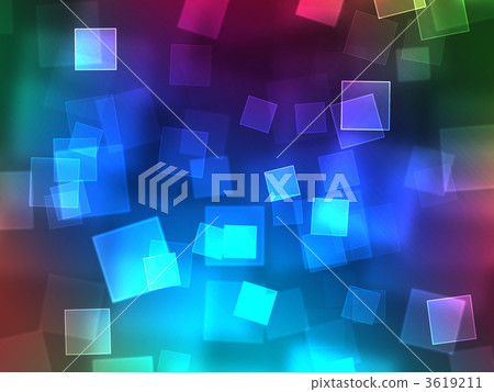 rectangled bokeh effect - Stock Illustration [3619211] - PIXTA