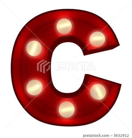 Glowing C - Stock Illustration [3632912] - PIXTA