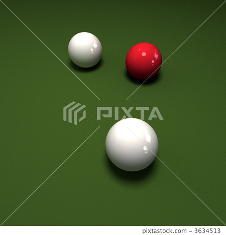 Three billiard balls - Stock Illustration [3634513] - PIXTA