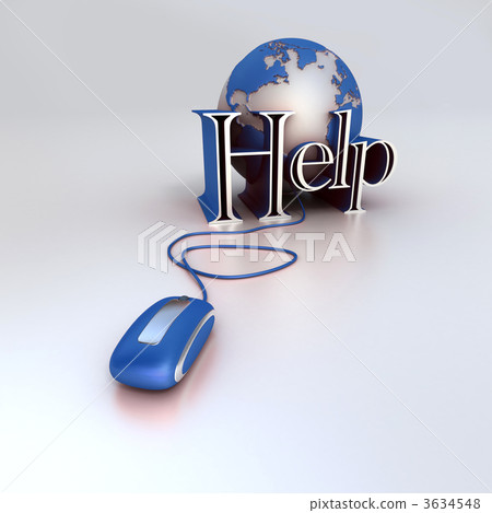 Global Help - Stock Illustration [3634548] - PIXTA
