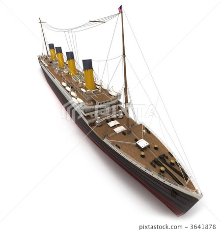 Aerial view of Titanic - Stock Illustration [3641878] - PIXTA