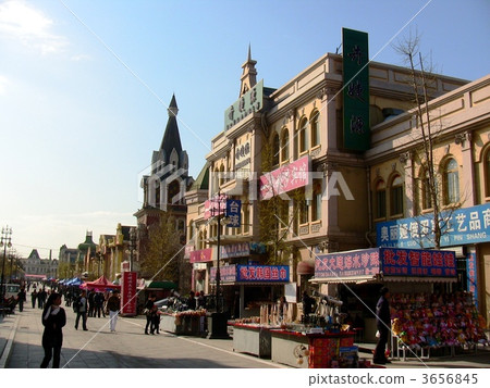 China Dalian Old Russian Town China - Stock Photo [3656845] - PIXTA