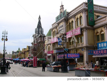 China Dalian Old Russian Town China - Stock Photo [3656872] - PIXTA